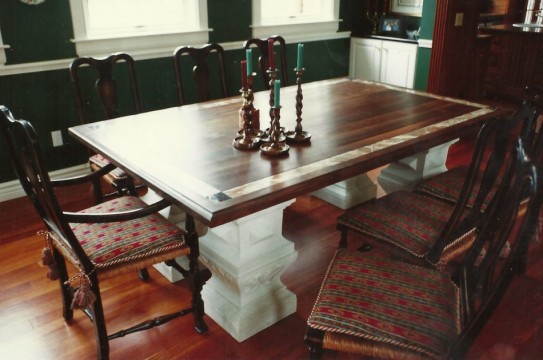 George Table - Old World Stone Carving