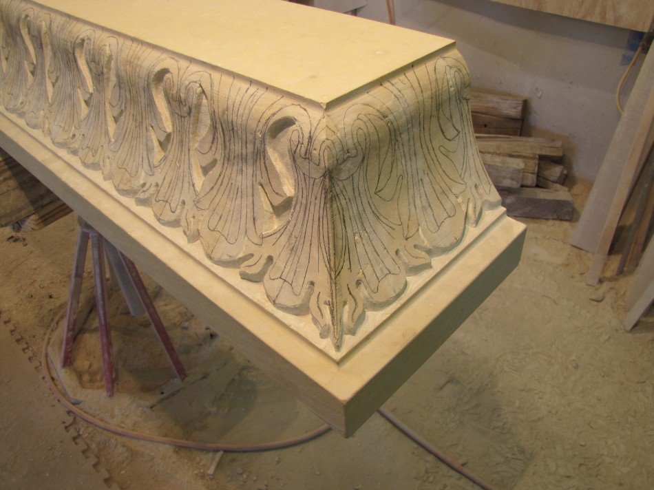 Karlsson 35 - Old World Stone Carving